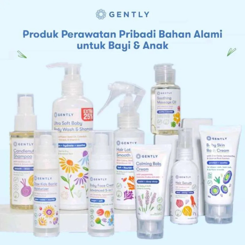 Jual GENTLY BABY CALMING BABY CREAM,BODY LOTION, COLOGNE, SKIN RESCUE ...