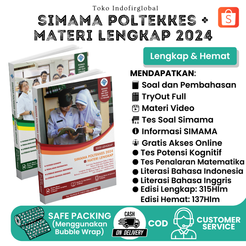 Jual New Buku Terbaru SIMAMA POLTEKKES + MATERI LENGKAP 2024 (Edisi ...