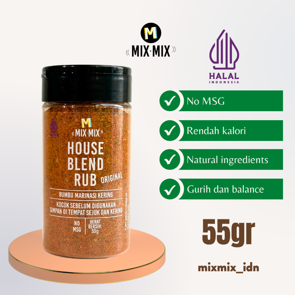 Jual Mixmix Dry Rub Bumbu Marinasi Serba Guna Rendah Lemak Spices Cajun ...