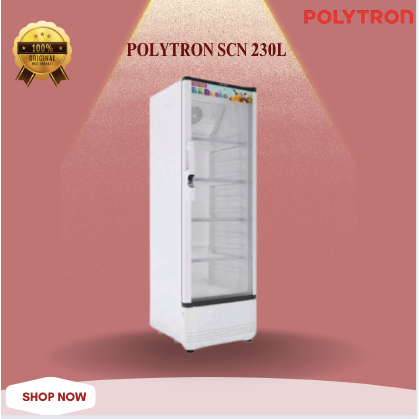 Jual POLYTRON SHOWCASE SCN 230L FAST COOL 280Liter/SCN230L/SCN-230L/SCN ...