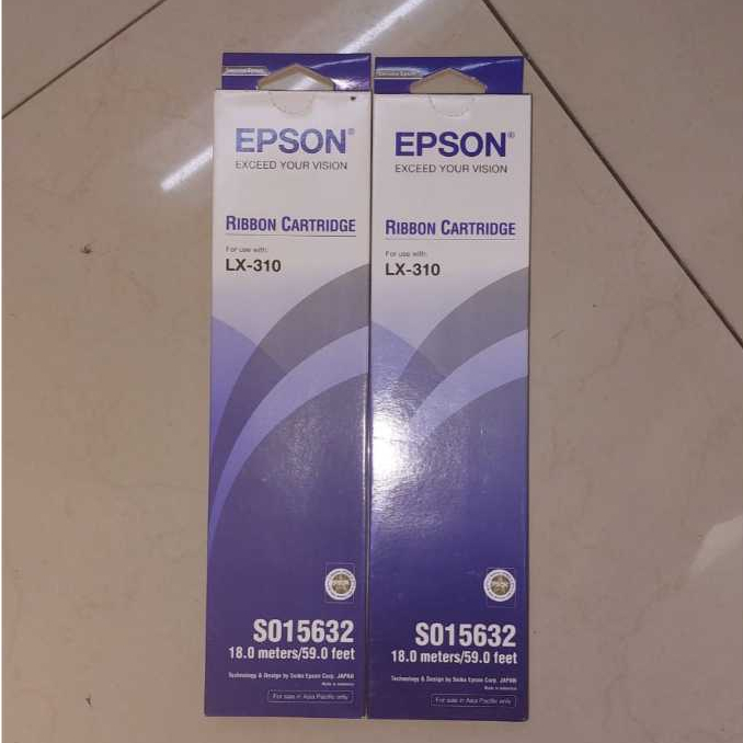 Jual Epson Ribbon Cartridge / Pita / Tinta LX 310 / LX310 Original ...