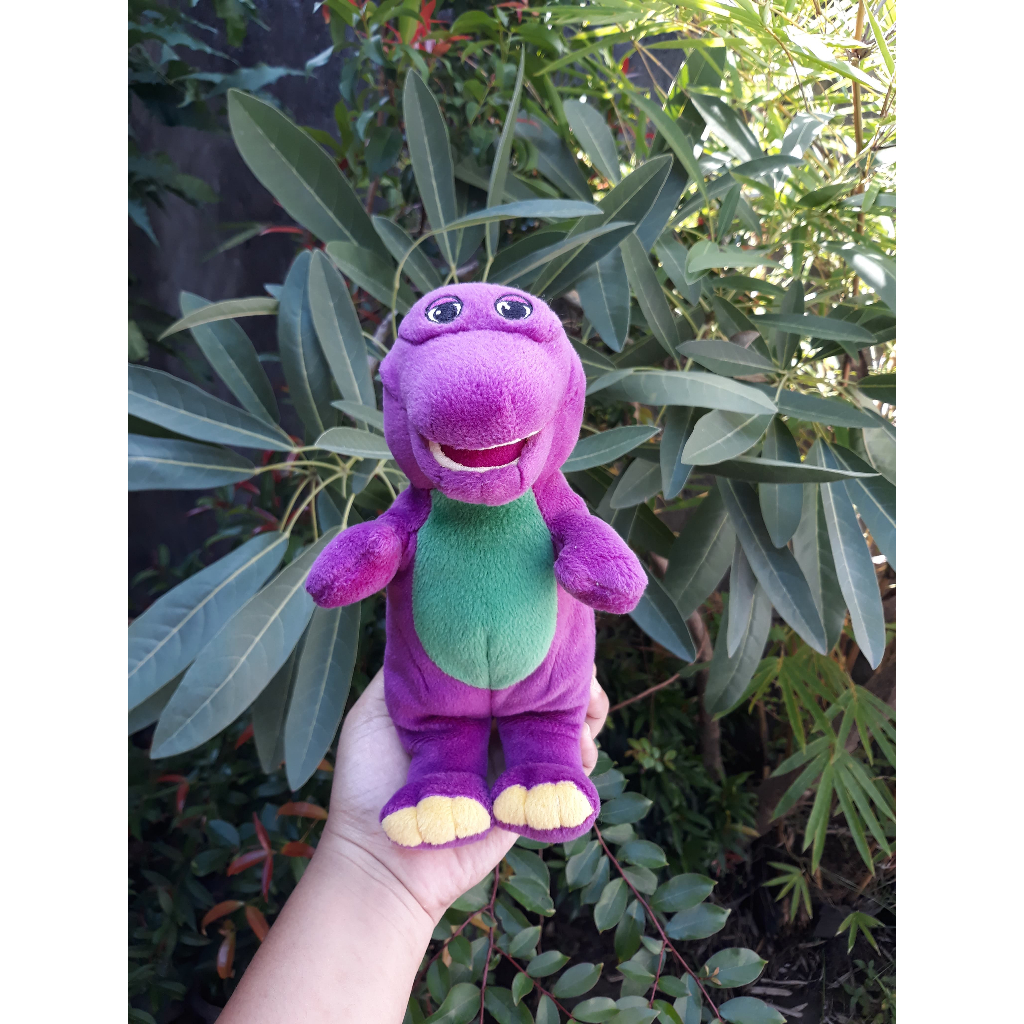 Jual Boneka Barney Ori Ukuran Medium kecil | Shopee Indonesia
