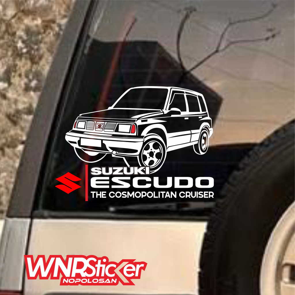 Jual Stiker Mobil Suzuki Escudo JLX Terbaru Cocok Untuk Variasi Kaca ...