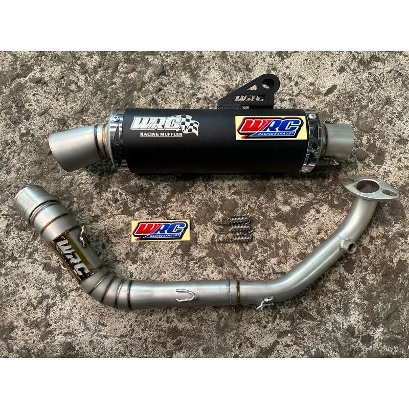 Jual WRC KNALPOT RACING TYPE WR8 NON COBRA ( COATING & SANBLAST ) 100% ...