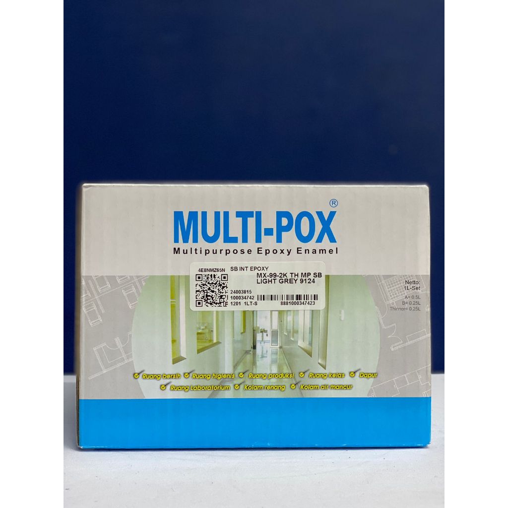 Jual Propan Multipox Mx-99 1kg Cat Lantai/Cat Lantai Gudang/Cat Keramik ...