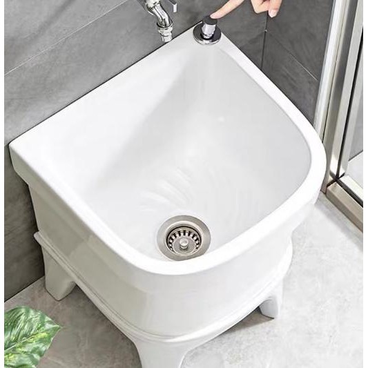 Jual JOMOO AFUR KERANJANG STAINLESS/Mop Basin/Wastafel/kamar mandi ...