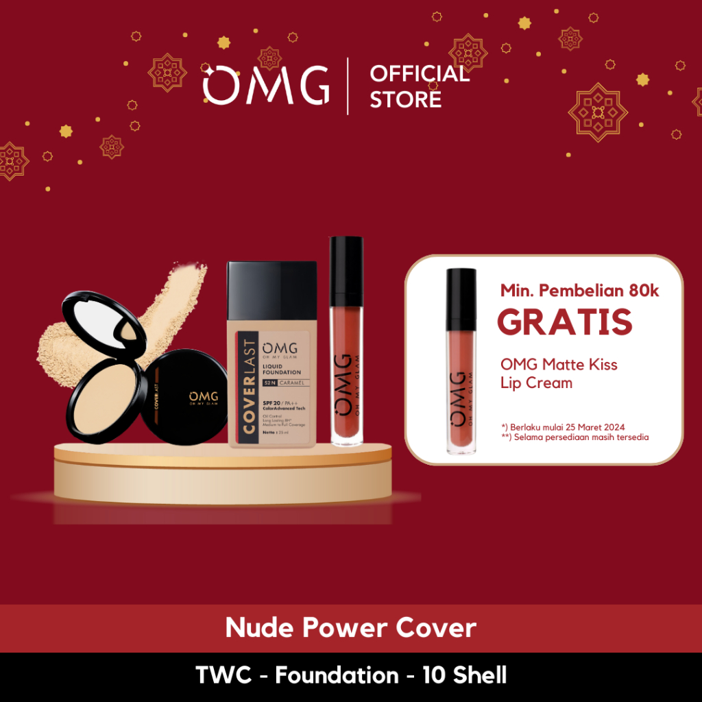 Jual OMG BEST SELLER BUNDLE! Perfect Nude Look (Foundation + Bedak + Lip Cream) | Shopee Indonesia