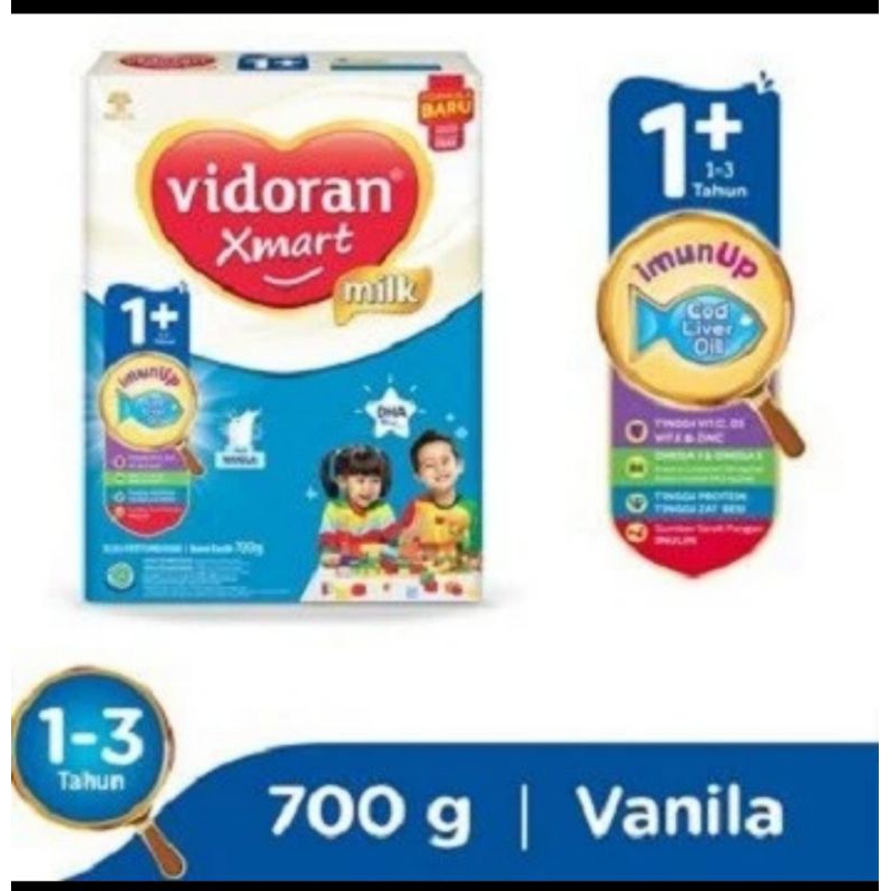 Jual Vidoran Xmart 1+ Vanila 700g(KEMASAN BARU) | Shopee Indonesia
