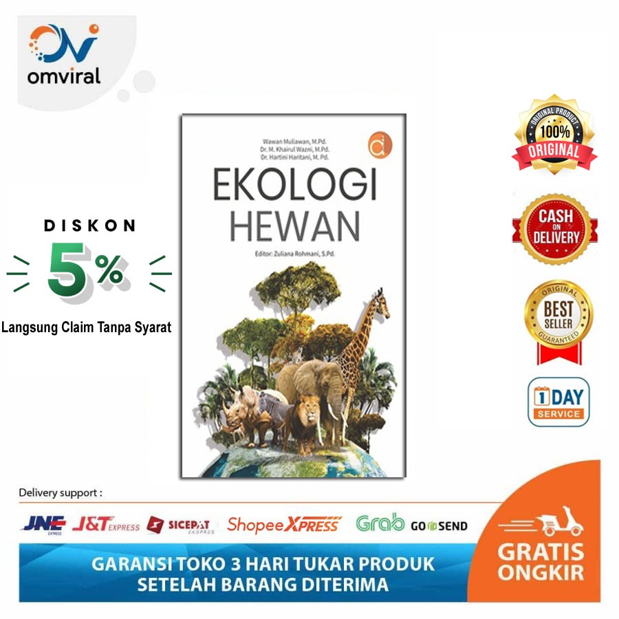 Jual Buku Ensiklopedia Mengenal Tentang Ekologi Hewan / Binatang Wawan ...