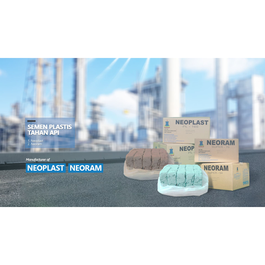 Jual SEMEN PLASTIK TAHAN API (NEOPLAST & NEORAM) | Shopee Indonesia