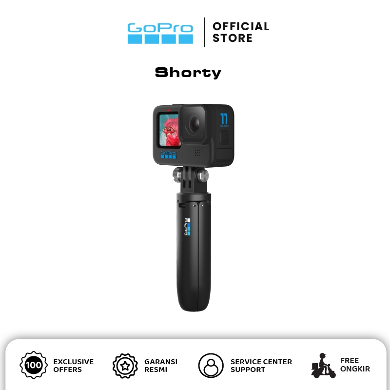 Jual GoPro Shorty (Mini Extension Pole + Tripod) | Shopee Indonesia