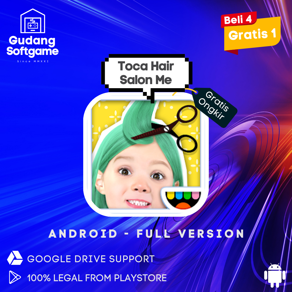 Jual Toca Hair Salon Me Game Premium Android Simulator - OBB APK Full Version | Shopee Indonesia
