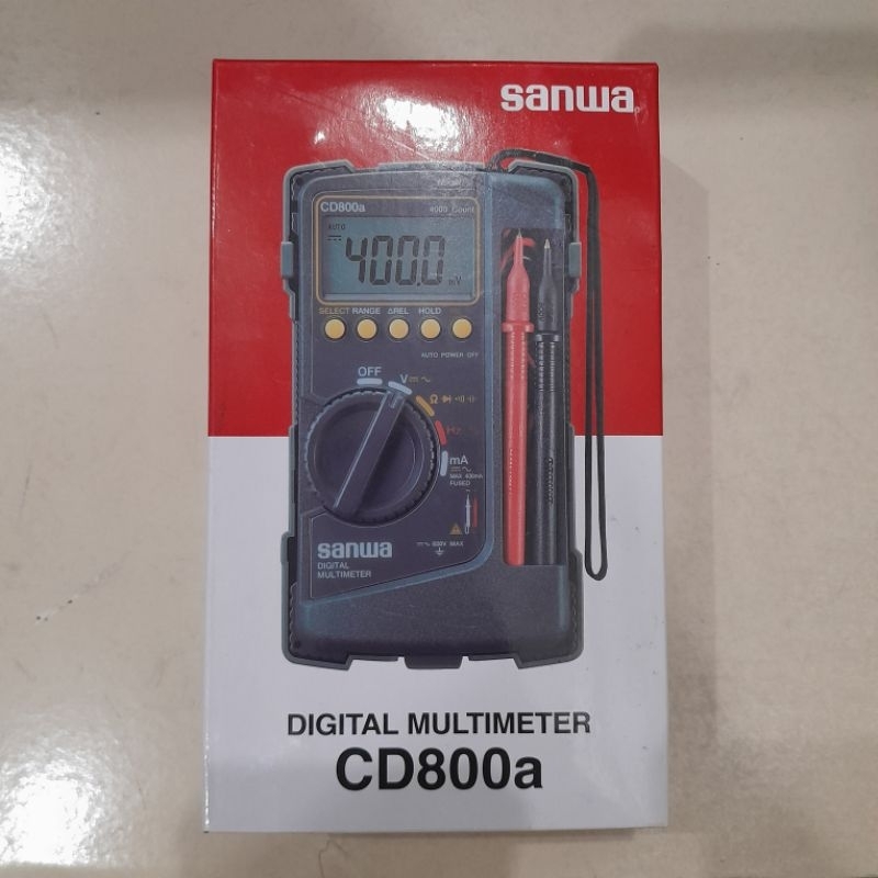 Jual Digital Multimeter SANWA CD800a - SANWA Digital Multimeter ...