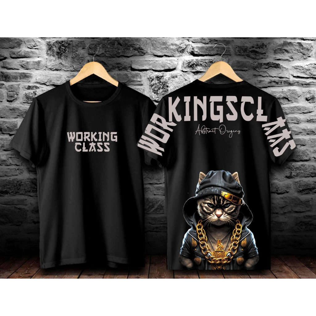 Jual Kaos Tshirt Atasan Distro Pria Terbaru Lengan Pendek Motif Working ...