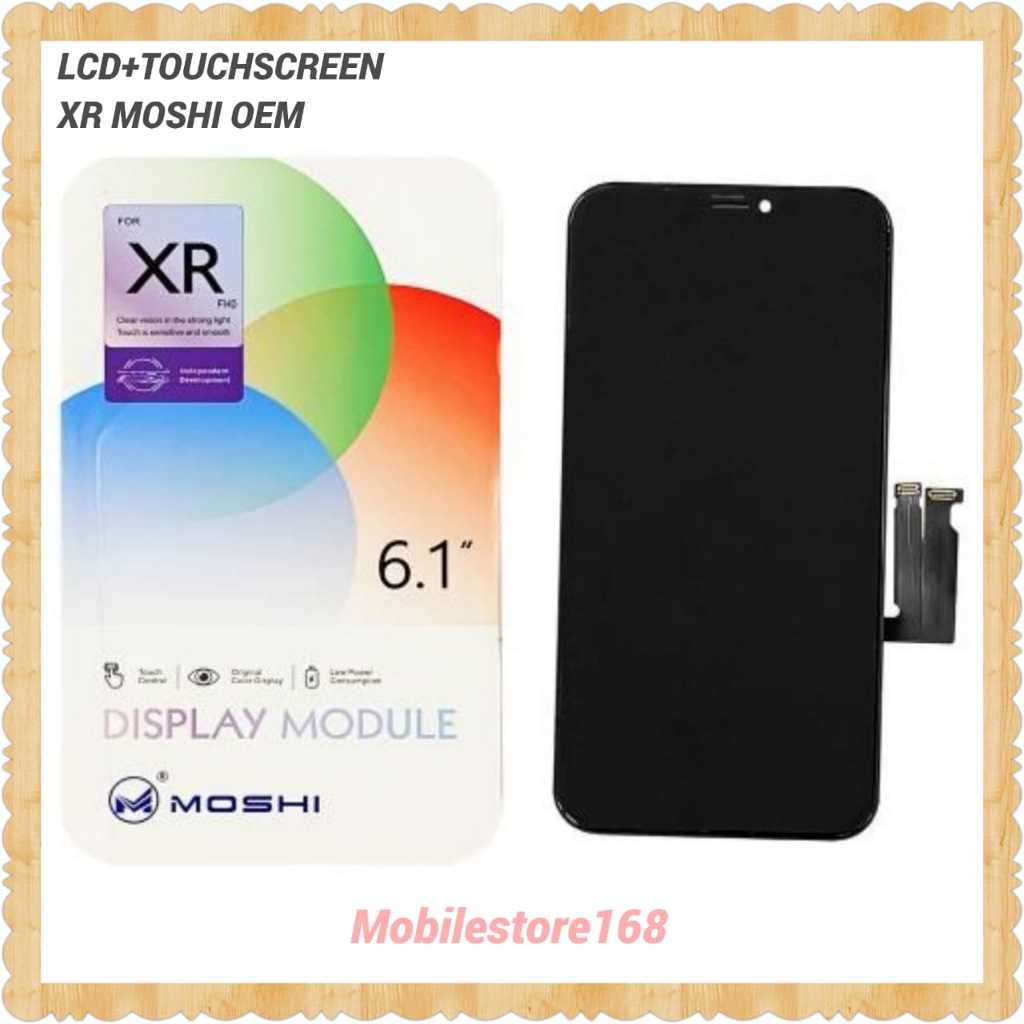 Jual LCD+TOUCHSCREEN XR INCELL ( MOSHI ) ORIGINAL | Shopee Indonesia