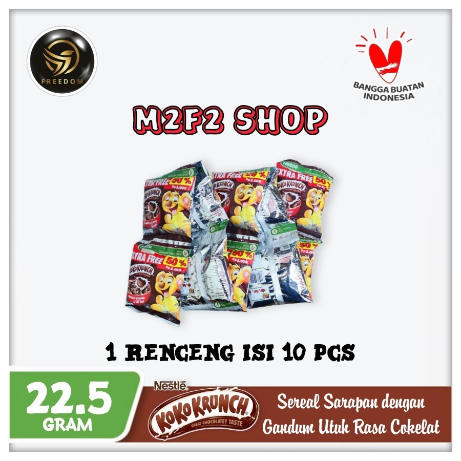 Jual Nestle Koko Krunch Sereal Gandum Utuh Rasa Cokelat Original Sachet ...