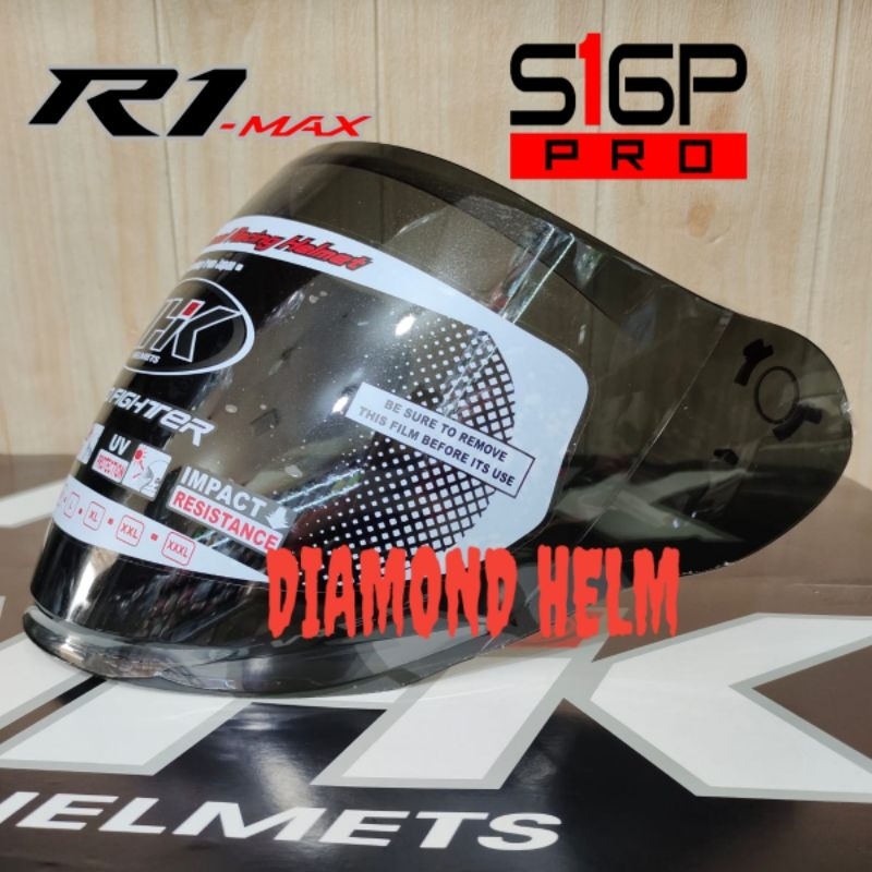 Jual KACA HELM VISOR HELM NHK R1 MAX | R1 ELITE | PNP S1 GP PRO ...