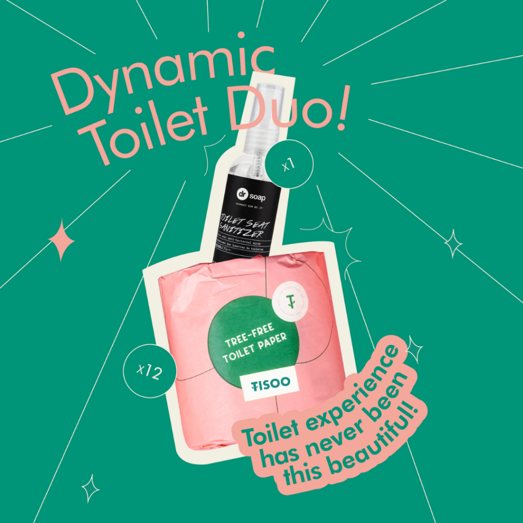 Jual Dynamic Toilet Duo (TISOO x dr soap) | Shopee Indonesia