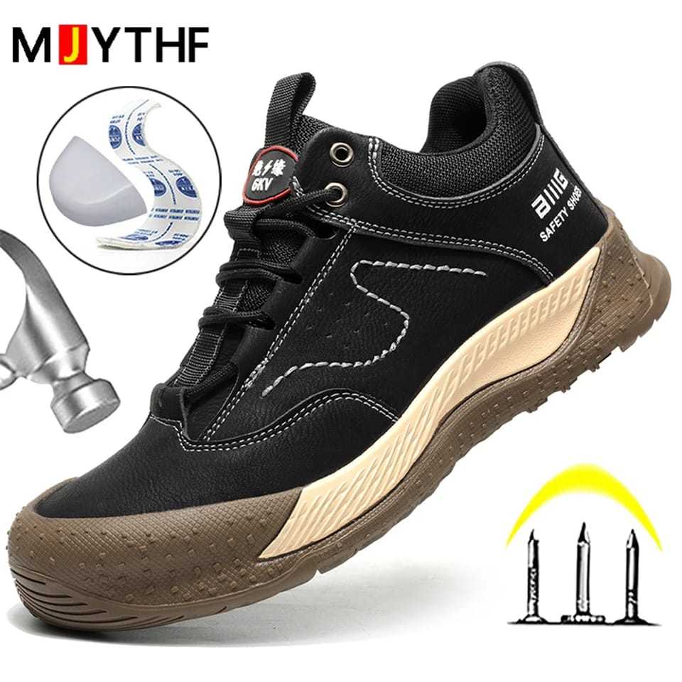 Jual Sepatu Safety Ujung Besi Baja Terbaru SI24 SIZE JUMBO 39-46 ...