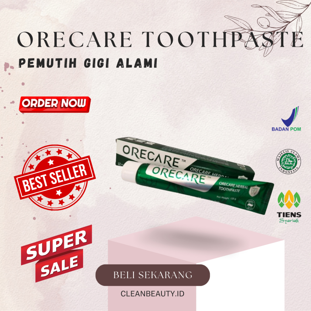 Jual TIENS ORECARE TOOTHPASTE | penghilang karang gigi | pemutih gigi ...