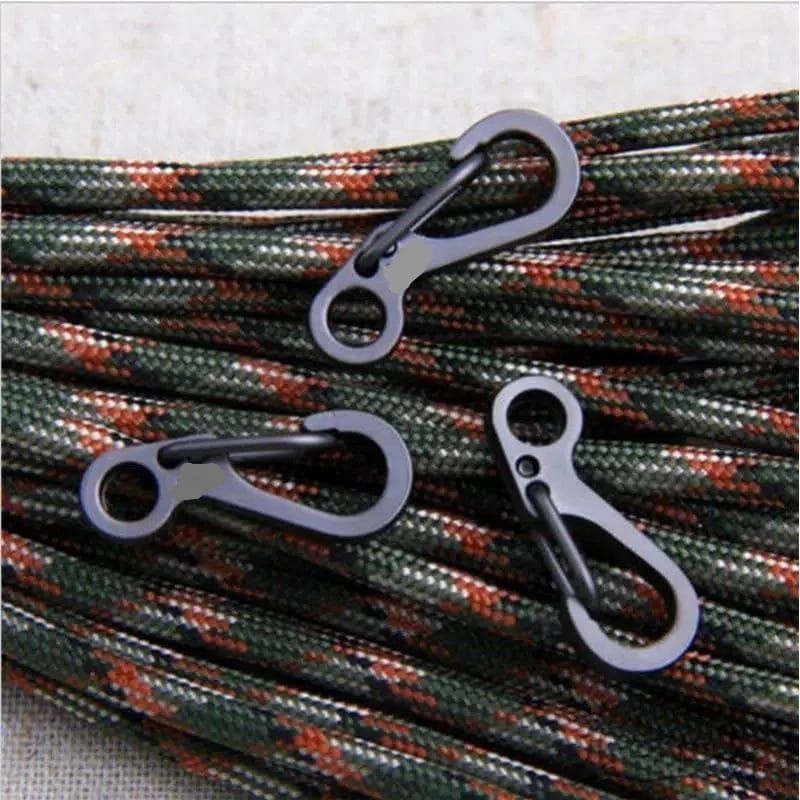 Jual Carabiner Mini Spring Pengait Gantungan Kunci Lanyard Tali ...