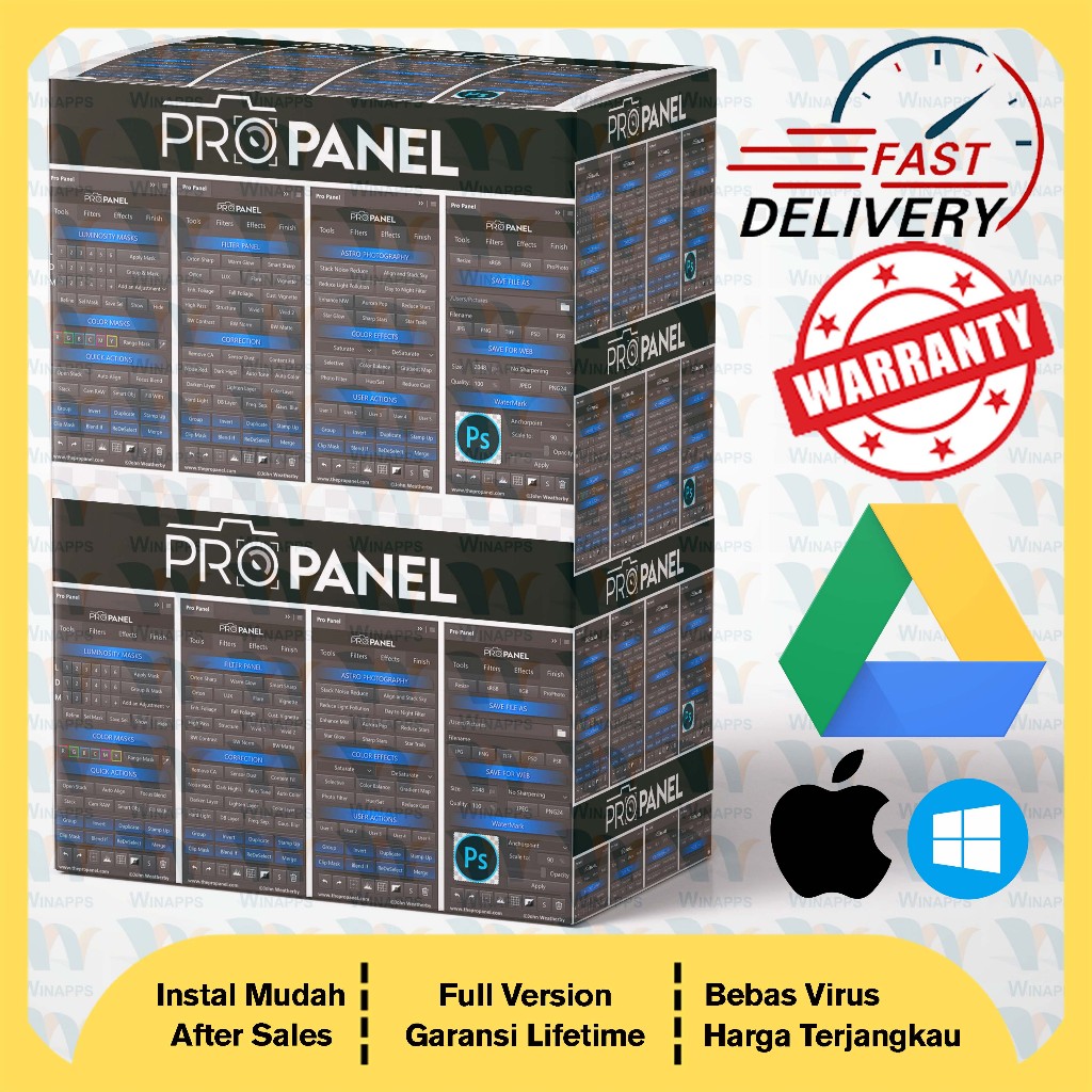 Jual The Pro Panel v1.5.2 for Photoshop [Win & Mac] | Shopee Indonesia