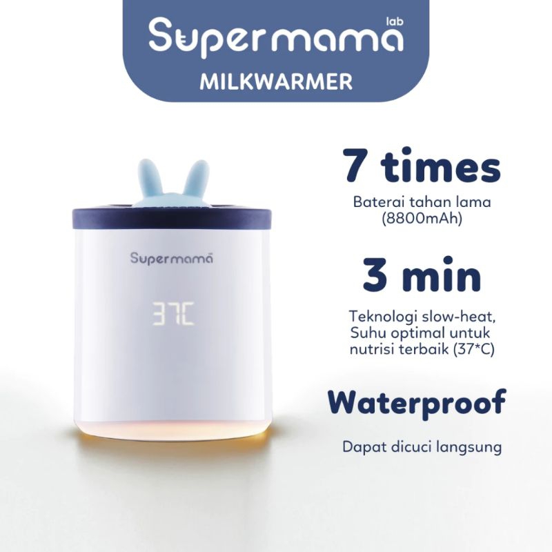 Jual Supermama Lab Portable Milk Warmer - Pemanas Susu Bayi Portable ...