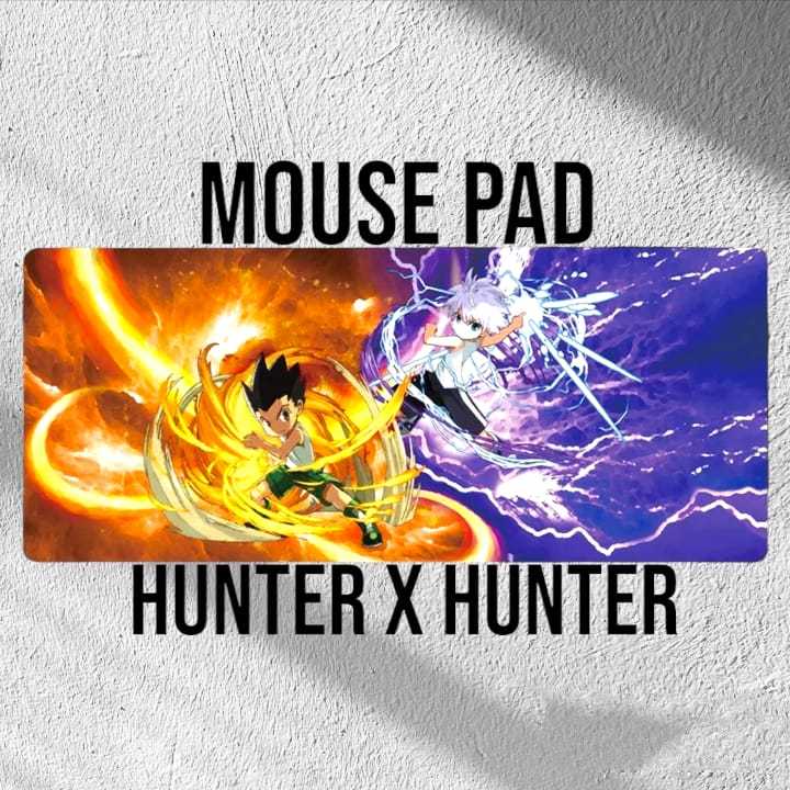 Jual Mouse pad anime hunter x hunter gon killua 80 x 30 | Shopee Indonesia