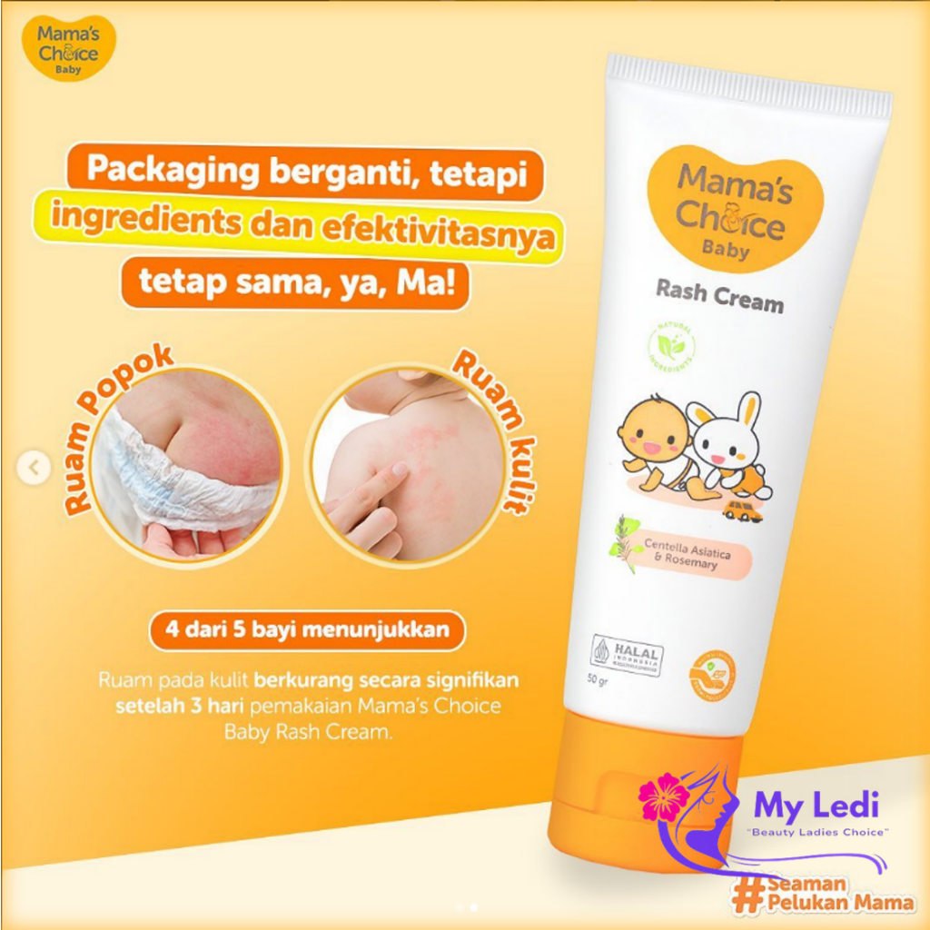 Jual Mama'S Choice Baby Rash Cream 50gr - Cream Ruam Dan Biang Keringat ...