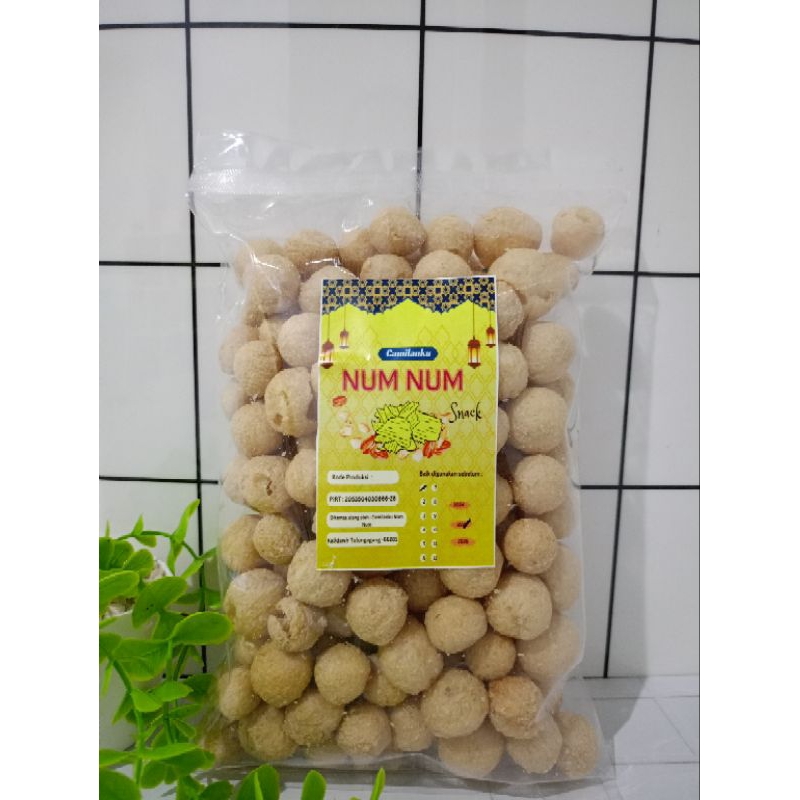 Jual NumNum Snack Tahu bulat kemasan lebaran | Shopee Indonesia