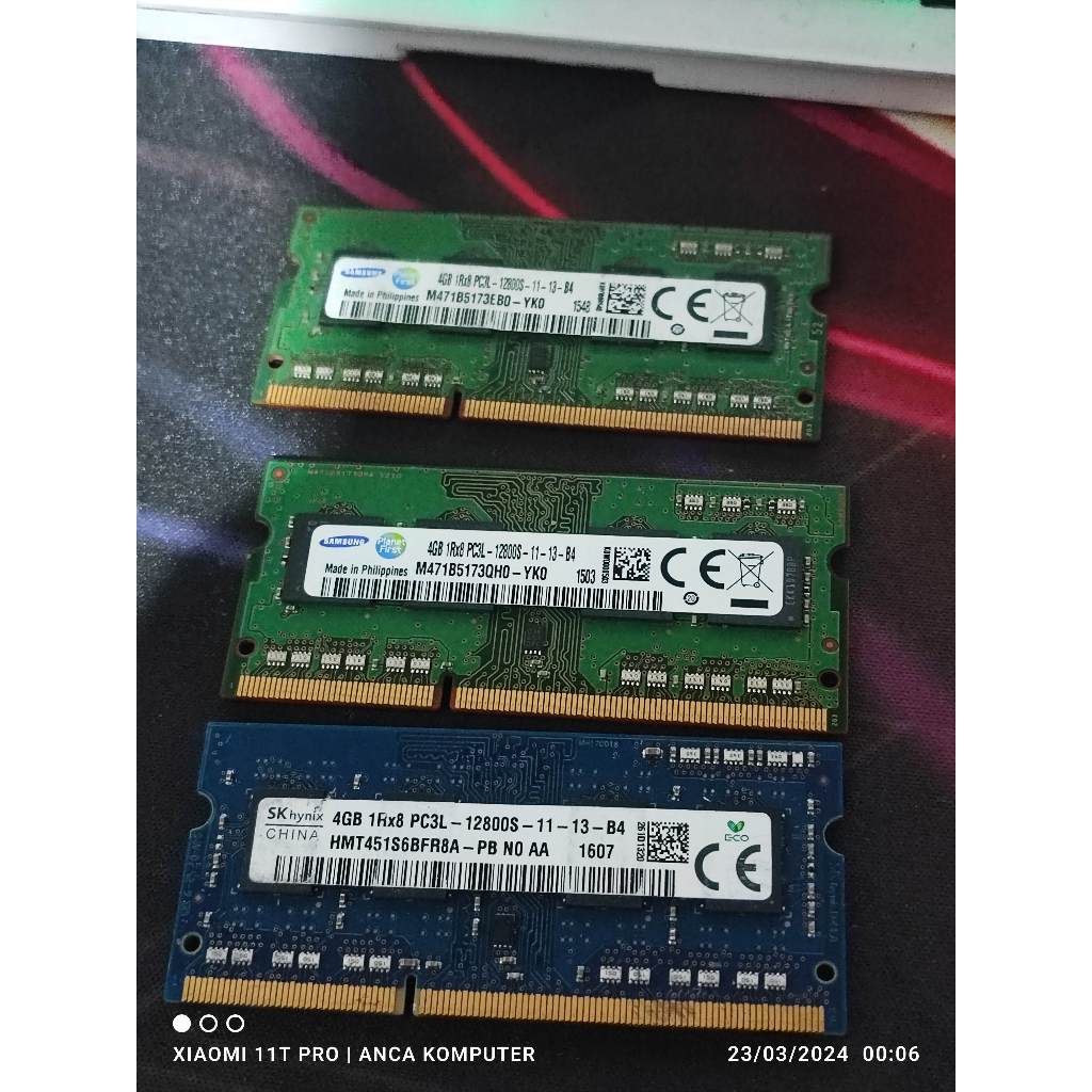 Jual MEMORY RAM SODIM LAPTOP DDR3 / DDR3L 8GB PC3 12800 | Shopee Indonesia