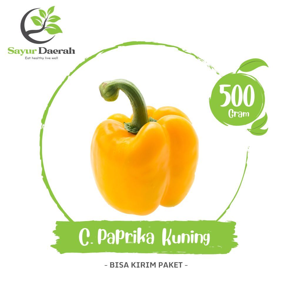 Jual Cabai Paprika Kuning 500 Gr | Sayur Daerah | Shopee Indonesia