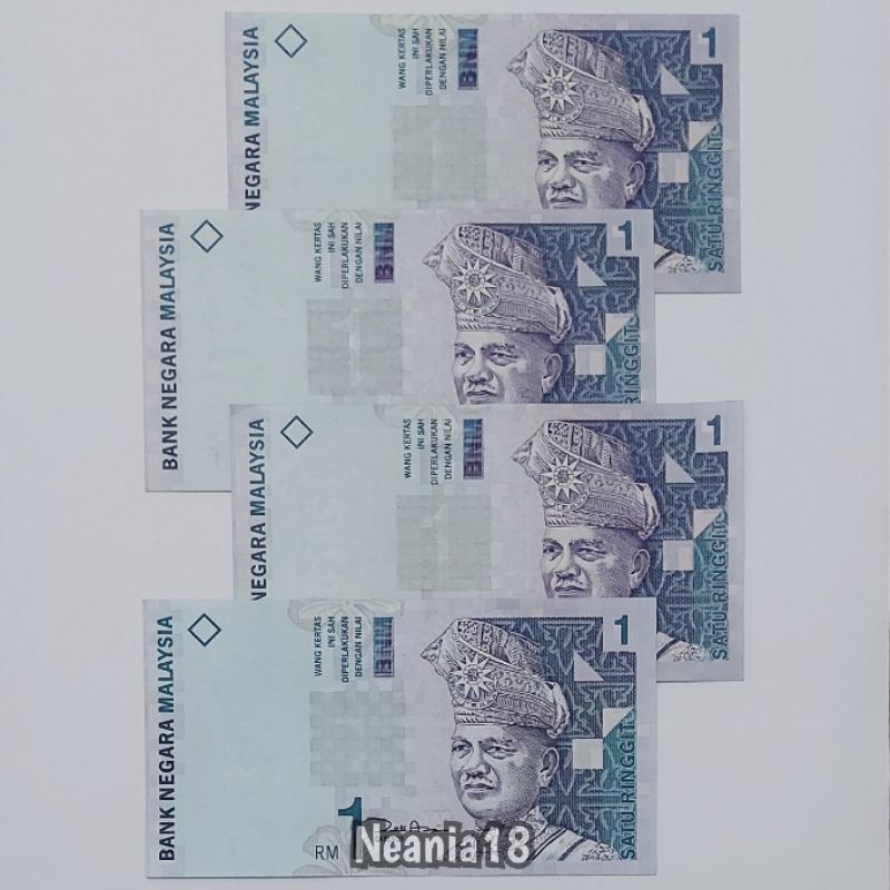 Jual Koleksi Ringgit Malaysia Pecahan 1 One Ringgit Kertas | Shopee ...