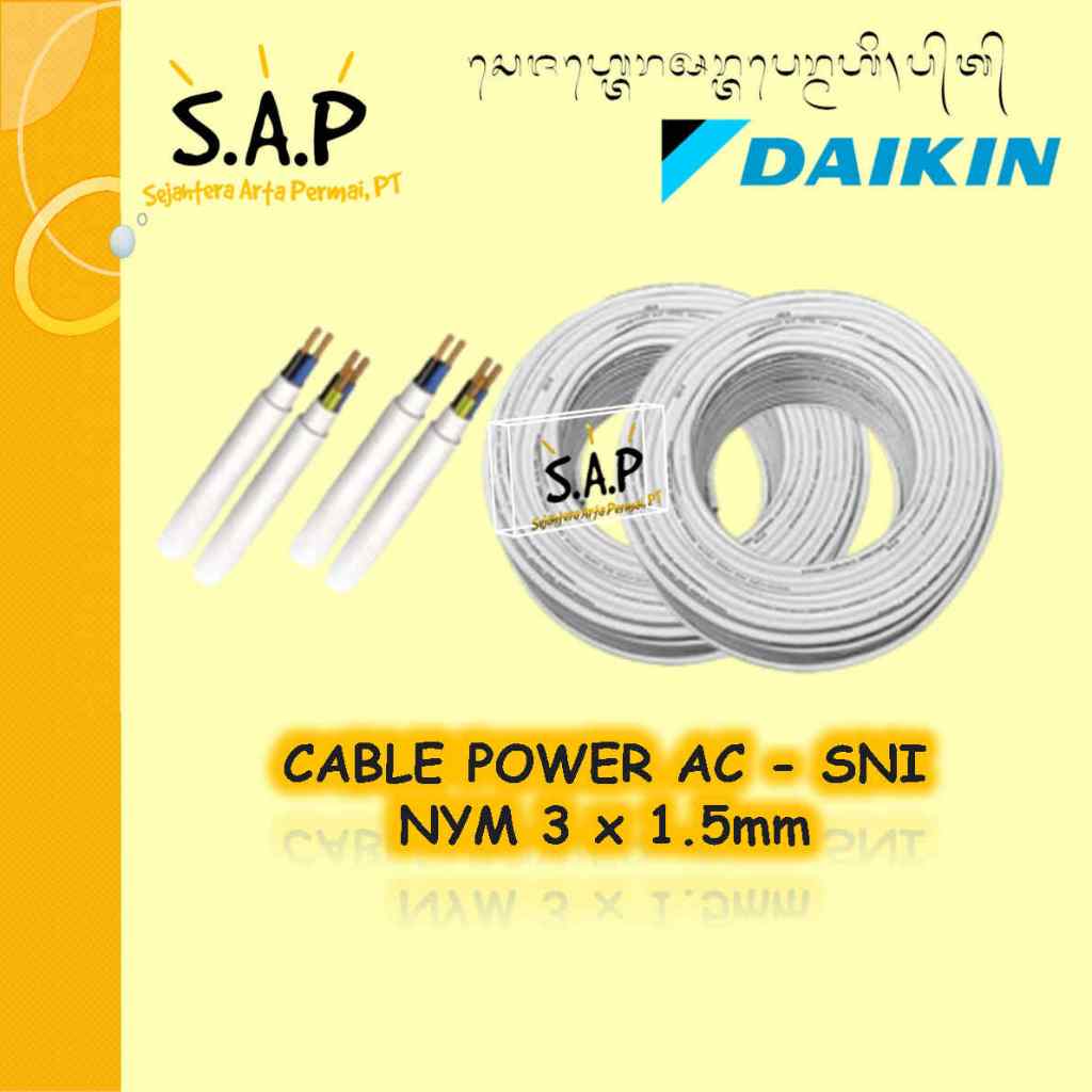Jual Kabel Power / Cable Power / Cable Control AC NYM 3 x 1.5mm SNI ...