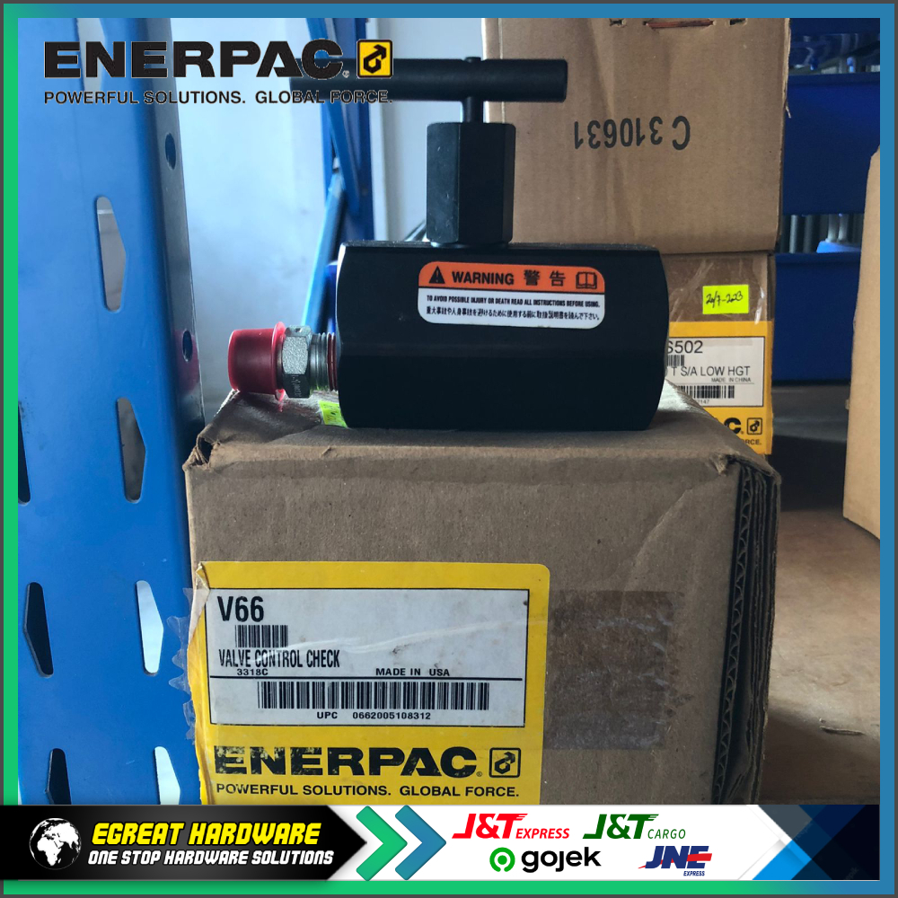 Jual ENERPAC V66 Manually Operated Check Valve with Built-in Relief Valve 3/8" NPTF | Shopee ...