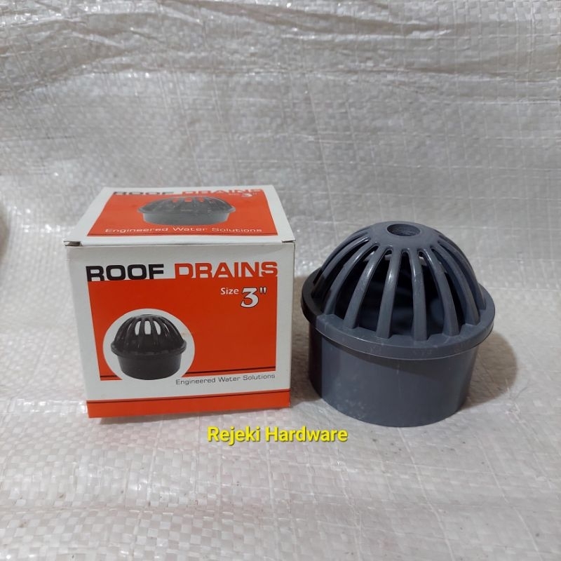 Jual Saringan Talang Roof Drains Drain 3" Pvc Plastik GMP | Shopee ...
