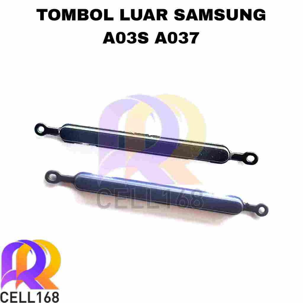 Jual TOMBOL VOLUME SAMSUNG A03S A037 KEYPAD LUAR PERNIK RUBBER | Shopee ...