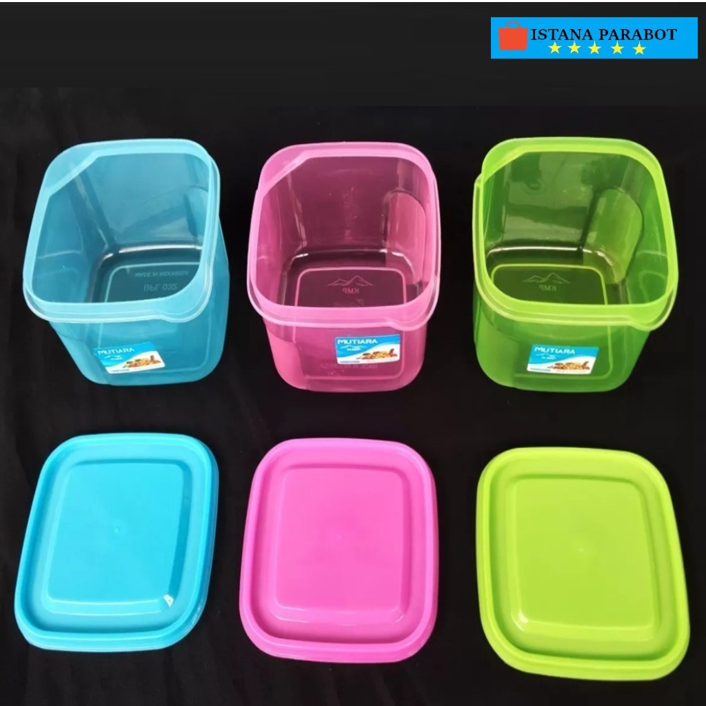 Jual MURAH Toples KOTAK KMP 500 ml ZAYN / toples kue kering Toples ...