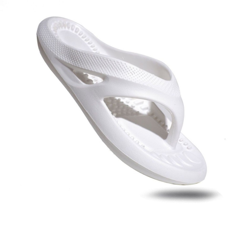 Jual WesPro Evagrip Japit sendal pria kekinian putih full Sandal cowok ...