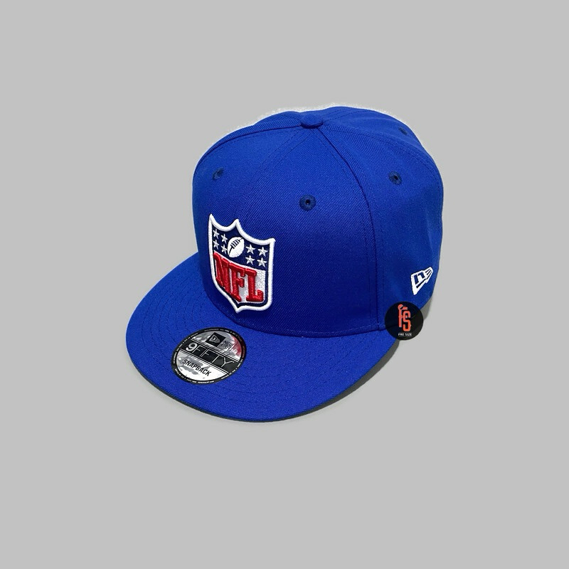Jual TOPI NEW ERA ORIGINAL 950 LOGO SHIELD NFL BLUE | Shopee Indonesia