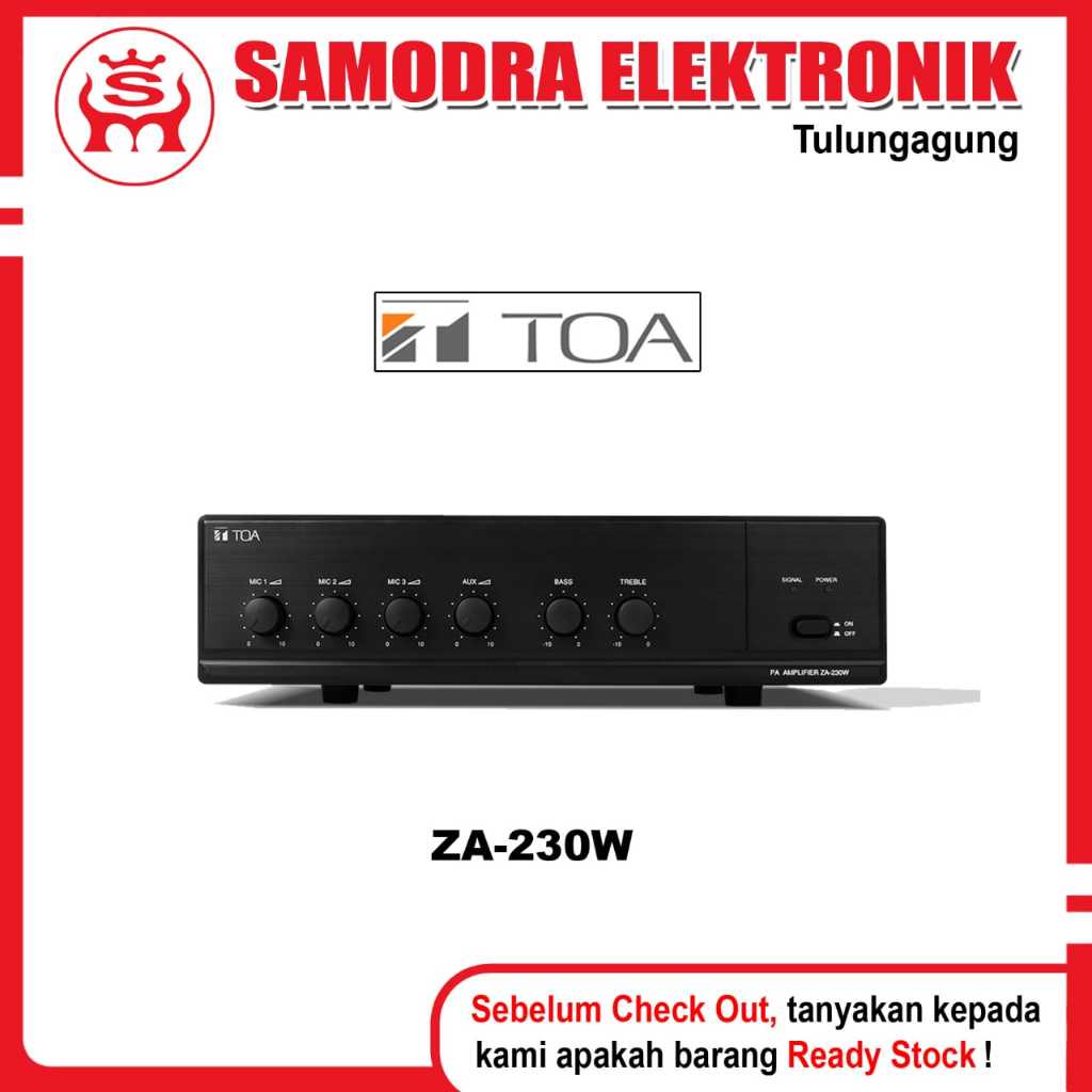 Jual Ampli TOA | Mixer ZA-230W | | Shopee Indonesia