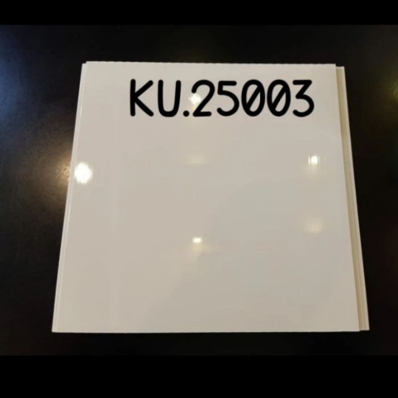 Jual Shunda plafon PVC putih polos glossy KU25003 | Shopee Indonesia