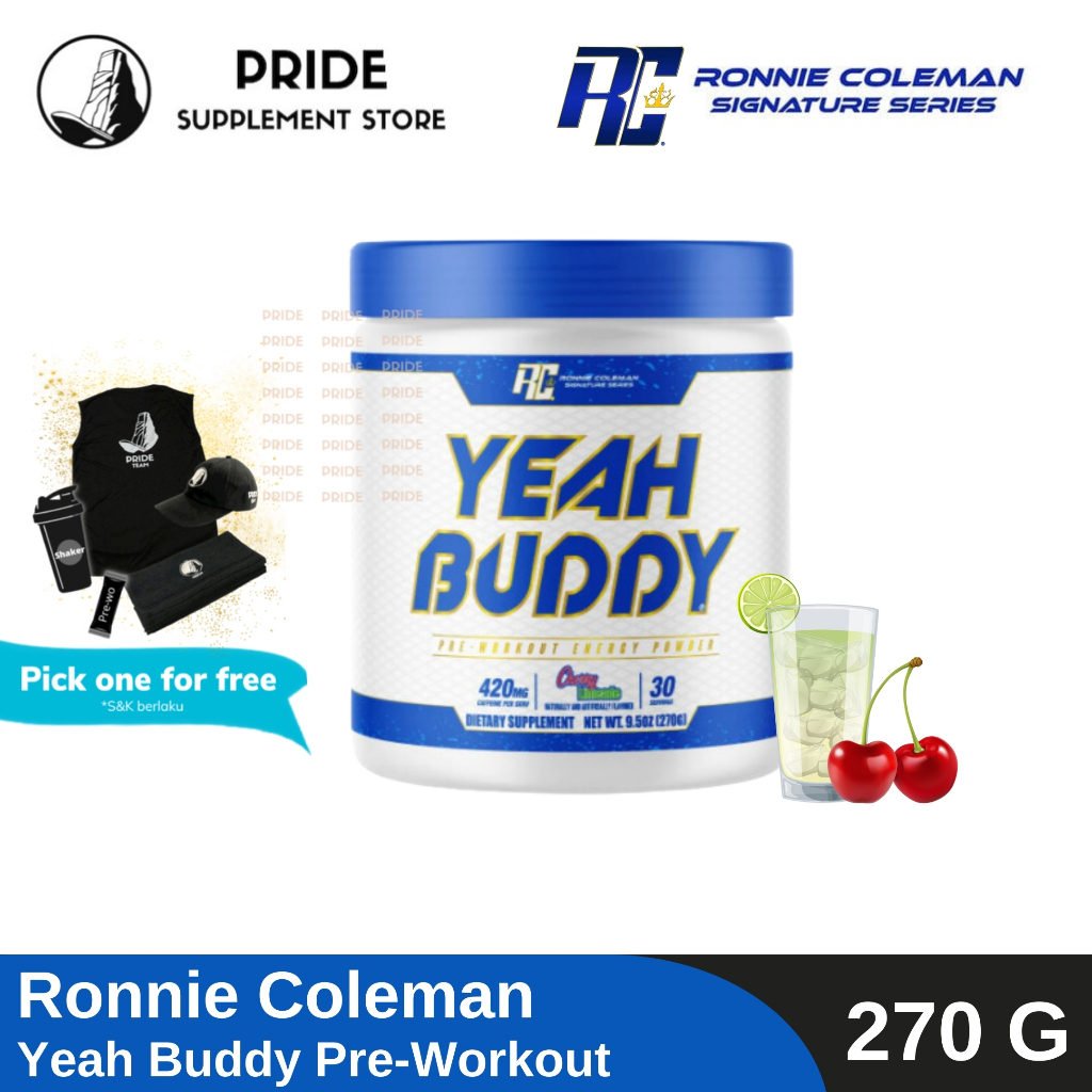 Jual Ronnie coleman yeah buddy preworkout PWO | Shopee Indonesia