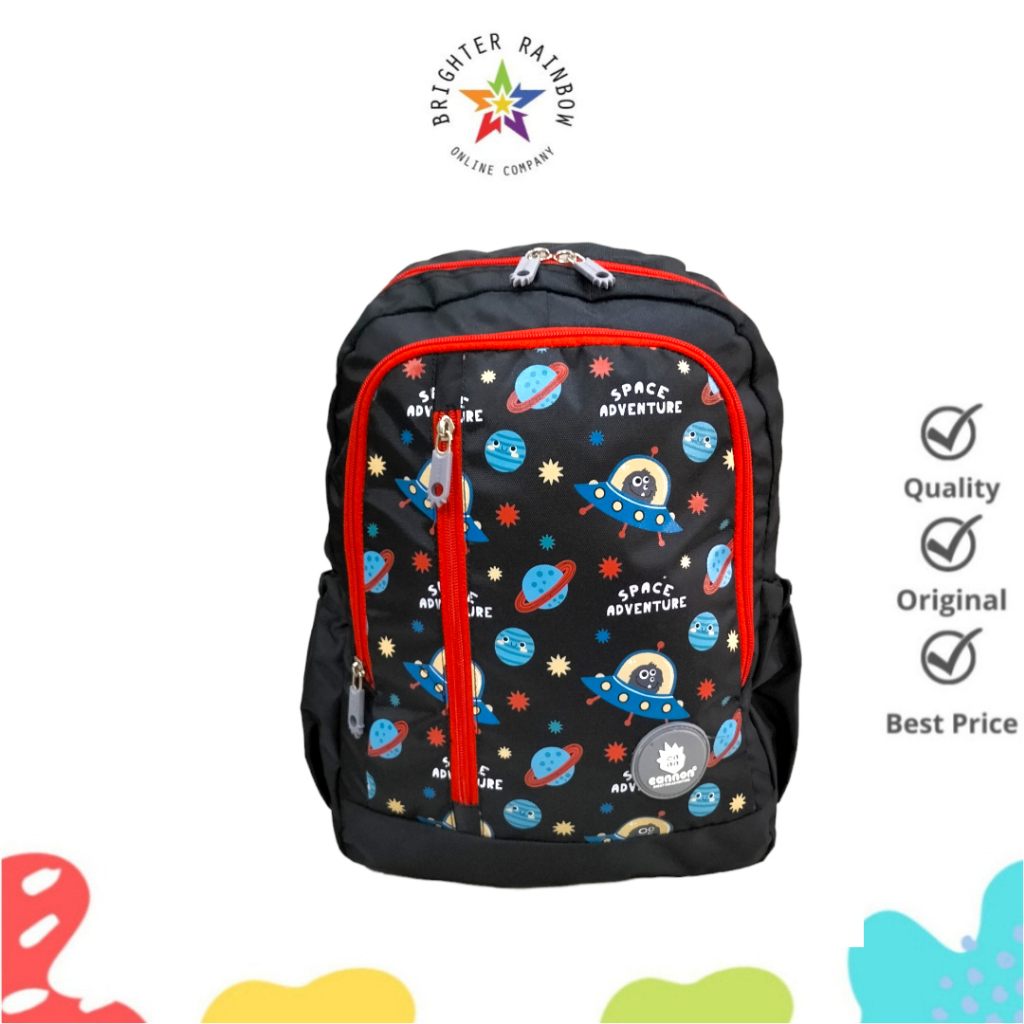 Jual TAS CANNON 72025 SPACE ADVENTURE RANSEL ANAK SEKOLAH DENGAN RAIN ...