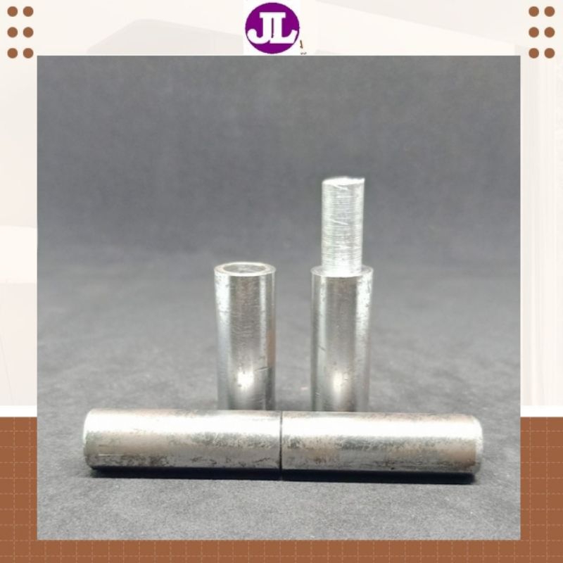 Jual Engsel Bubut Besi As 1/2 Inch Panjang 9 Cm Komponen Pintu Pagar ...