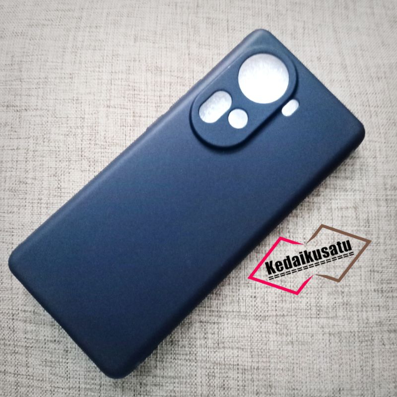 Jual Oppo Reno 11 5G Case Softcase Macaron Black Matte Premium Camera Protection Casing ...