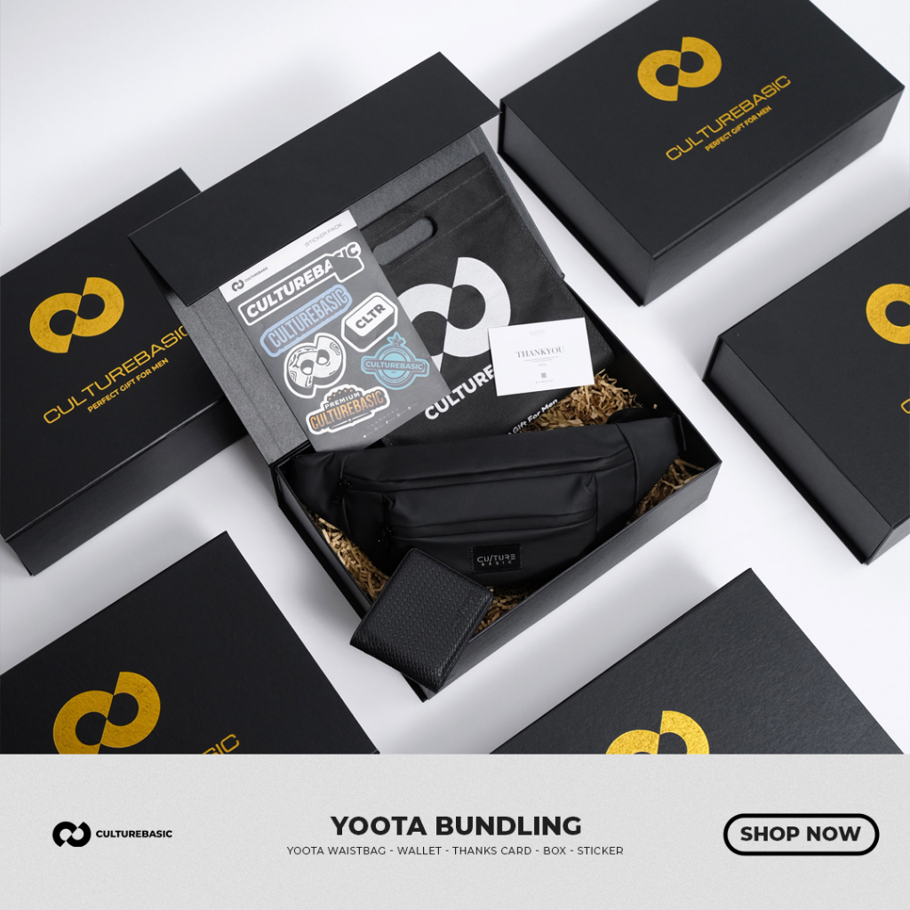 Jual Culture Basic | Paket Regular Yoota Bundling (Waistbag + Dompet ...