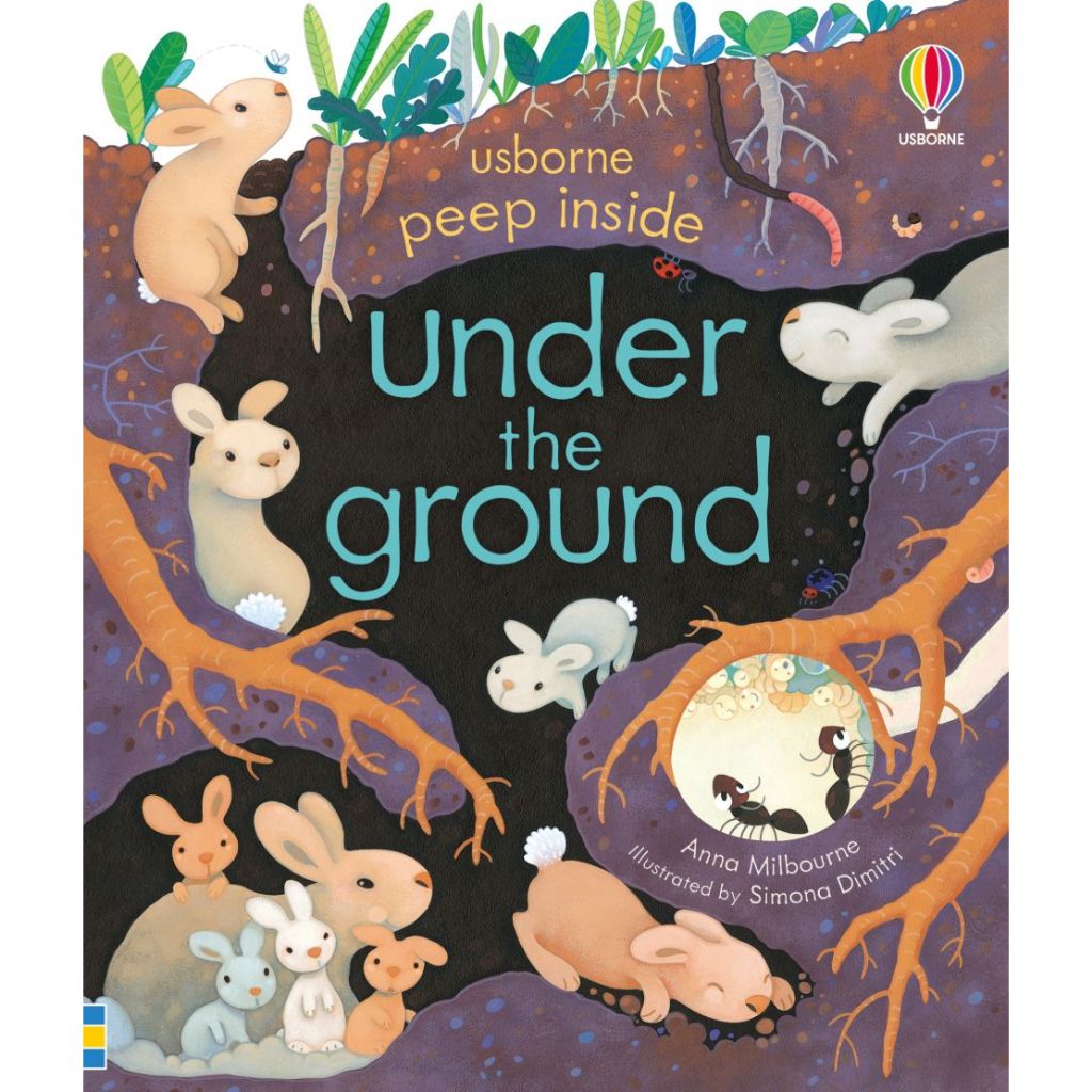 Jual [Edu] Story Book Peep Inside UnderThe Ground | Shopee Indonesia