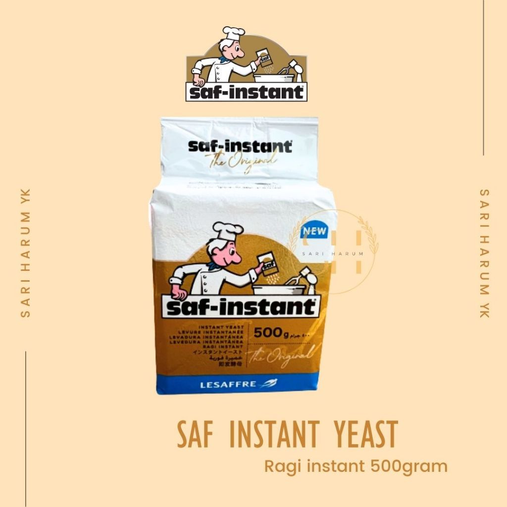 Jual ragi kering | ragi bubuk | ragi roti | saf instant gold ragi 500 ...