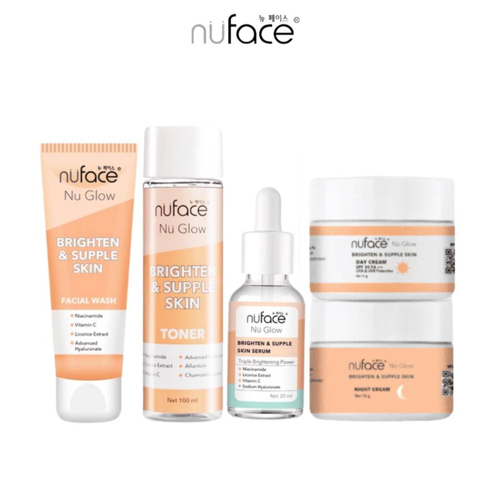 Jual Nuface Skincare Fuji 5in1 Brighten & Supple Skin Package | Facial ...